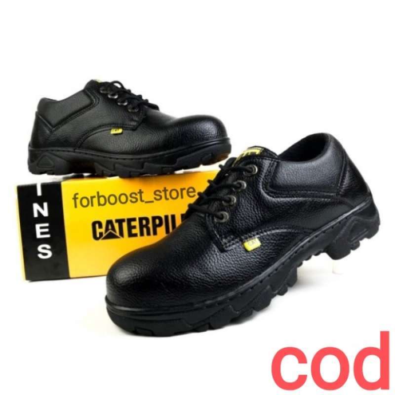 Promo Sepatu Safety Ujung Besi Semi Boots Kerja Lapangan Diskon 50% Di ...