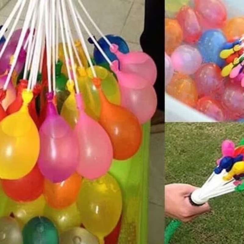 Promo Balon Latex Isi Air / Magic Bunch Balloons Water Bundle 3 Set X ...