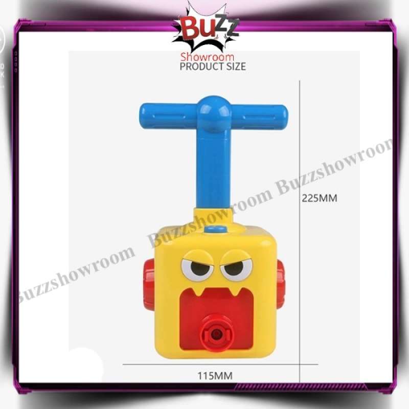 Promo Mainan Balloon Launcher Mobil Pompa Tenaga Balon Tekan Anak ...