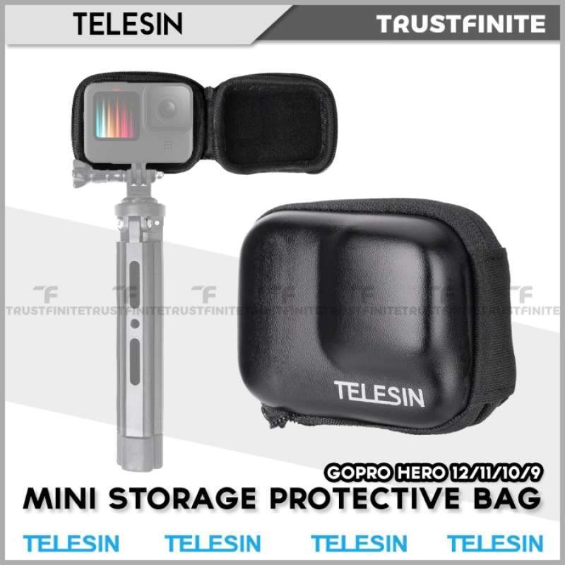 Jual Telesin Mini Bag Carrying Case Pouch Insta360 Ace Pro Insta360 Ace ...