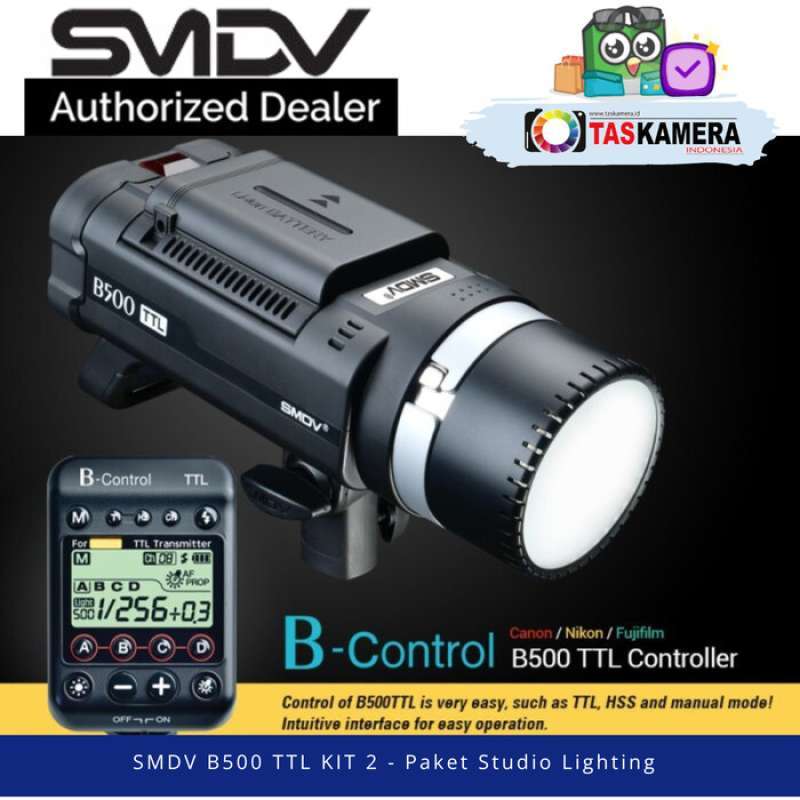 Jual Smdv B500 Ttl Kit 2 - Paket Studio Lighting Di Seller Noelle - Cengkareng Timur, Kota ...