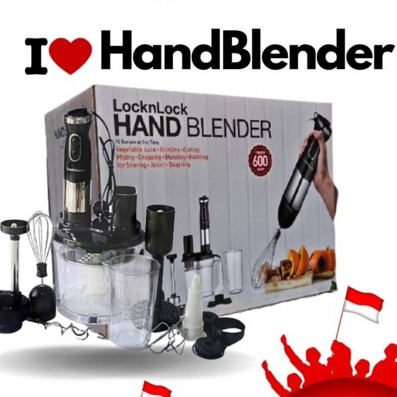 Promo Lock N Lock Hand Blender 10 In 1 Diskon 33% Di Seller Ksm Store ...