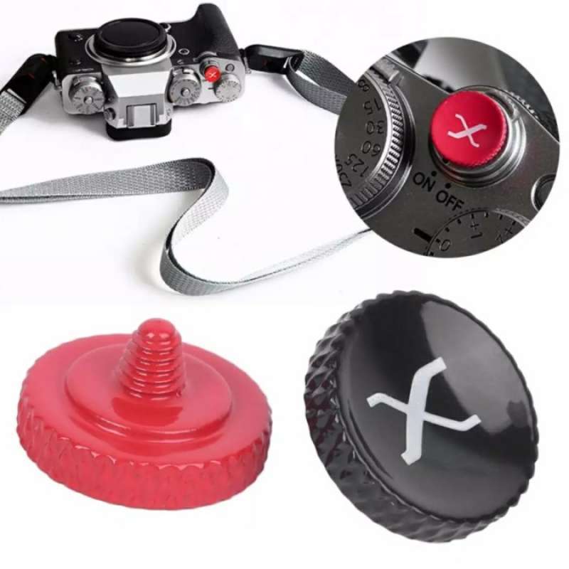 Jual Tombol Shutter Release Button Witho-ring Camera Fujifilm Fuji X Series - Hitam Di Seller ...