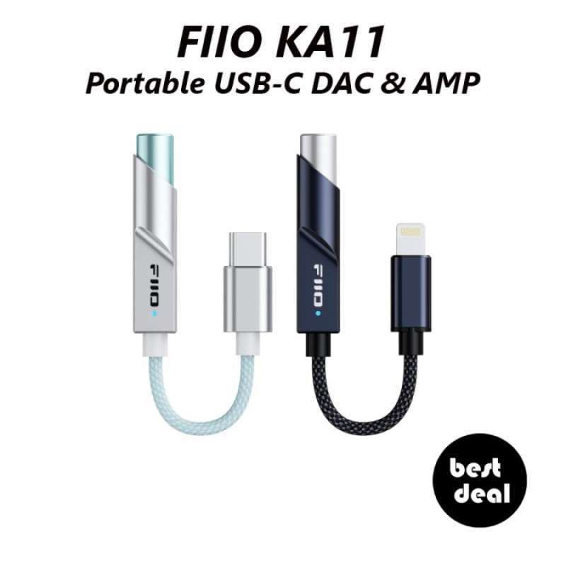 Jual Fiio Ka11 Usb-c / Lightning Dac & Headphone Amplifier Dongle Di ...