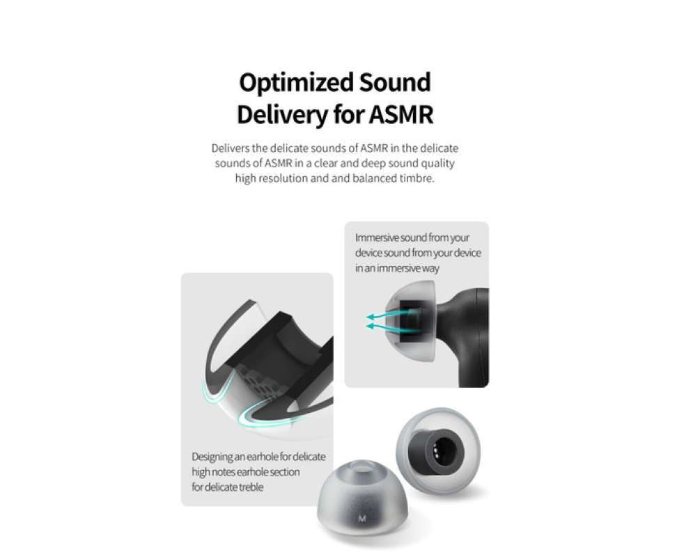 Jual Azla Sednaearfit Max Asmr For Iem And Tws Medical Silicone Eartips