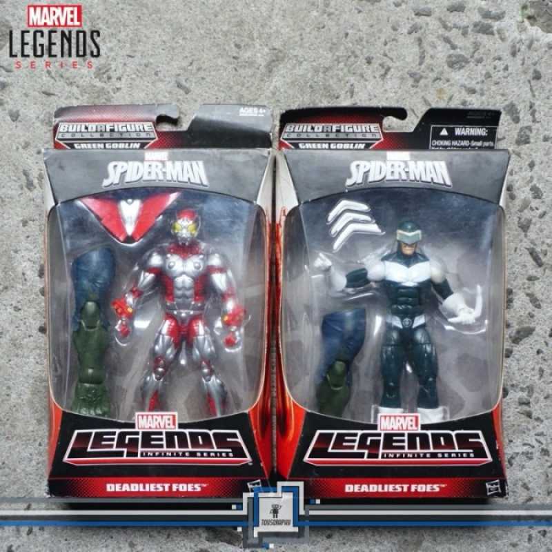 Jual Marvel Legends Infinite Series Deadliest Foe Baf Green Goblin Di ...