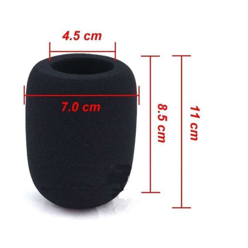 Promo Ukuran Besar - Noise Filter Busa Angin Spons Tutup Kepala Mic ...