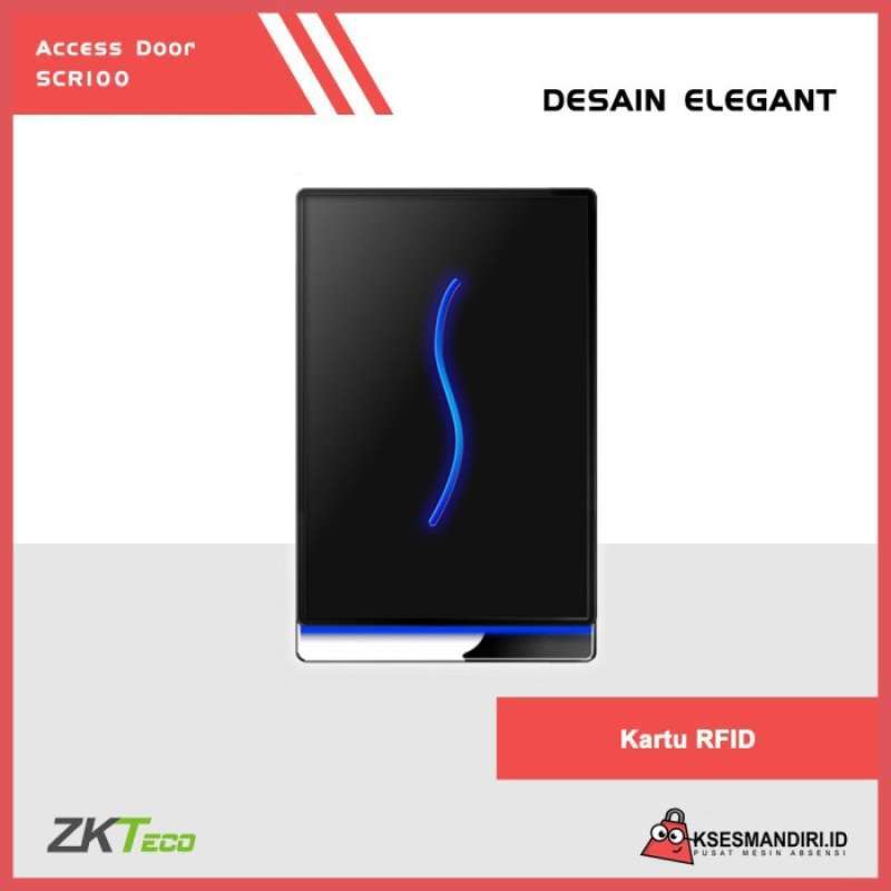 Promo Mesin Absensi Dan Access Door Zkteco Scr100 Diskon 23% Di Seller Sentramoco Store ...