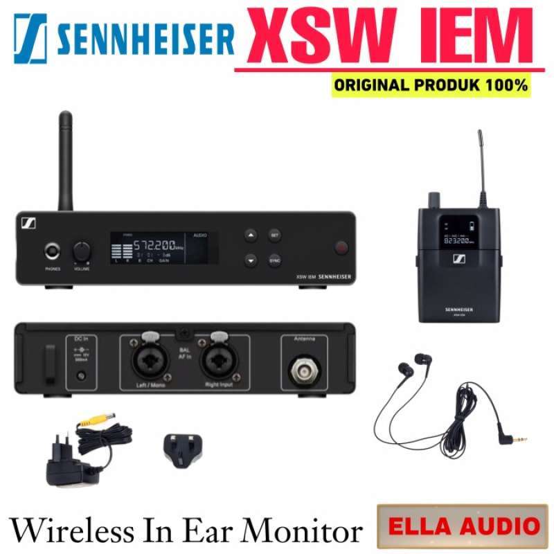Promo Sennheiser Xsw Iem Ear Monitor Wireless System Diskon 23% Di ...
