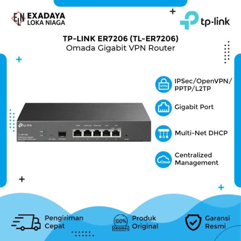 Promo Tl-er7206 Safestream Gigabit Multi-wan Vpn Router Diskon 23% Di ...