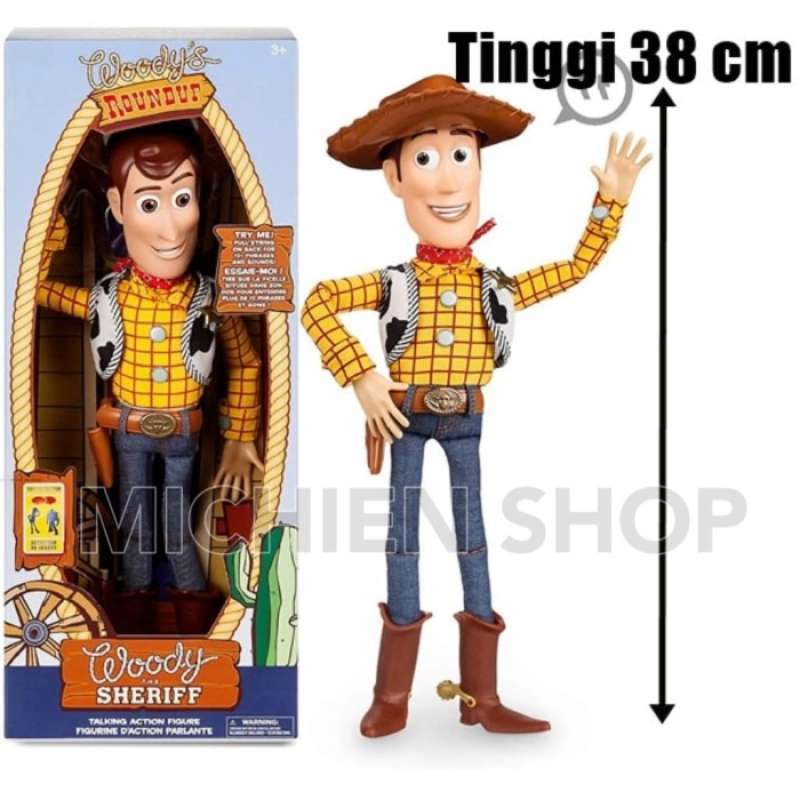 Promo Toy Story Talking Woody Pixar Figure Boneka Diskon 23% Di Seller Walima Store - Cengkareng ...