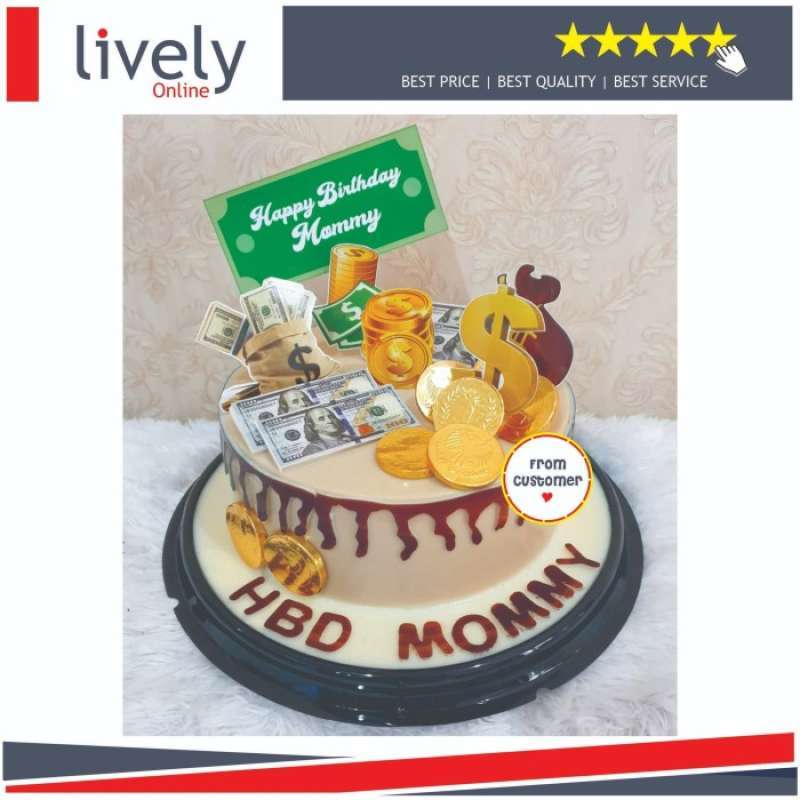 Promo Topper Karakter Hbd Happy Birthday Hiasan Cake Dollar Set Diskon ...