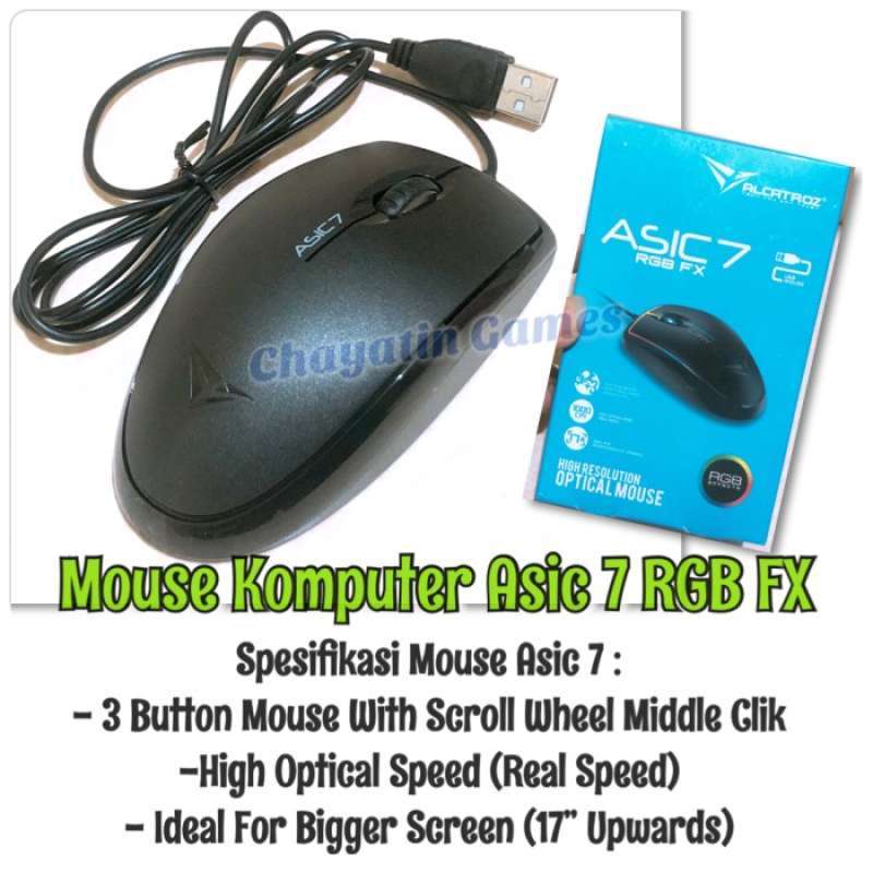 Promo 100% Produk Ori Mouse Komputer Asic 7 Rgb Fx Murah - Optical Mouse Computer Diskon 23% Di ...