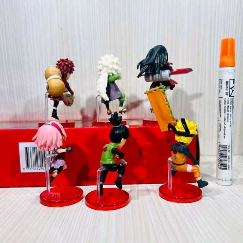Jual Mini Static Figure Chibi Naruto Jiraiya Sakura Hashirama Gaara ...