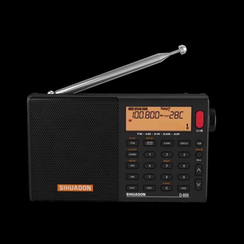 Jual Radio Xhdata D-808 Fm Stereo Am Lw Sw Ssb Air Band Digital ...