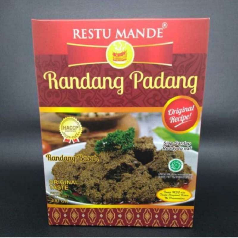 Jual Restu Mande Rendang Sapi Basah [original Taste/ 300 G]. Di Seller ...