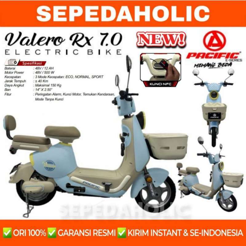 Promo Sepeda Listrik Pacific Valero Rx 7.0 500 Watt Electric E Bike Diskon 8% Di Seller ...