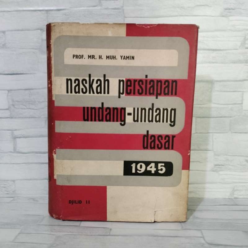 Jual Naskah Persiapan Undang Undang Dasar 1945 Jilid 2 By Prof H Muh ...