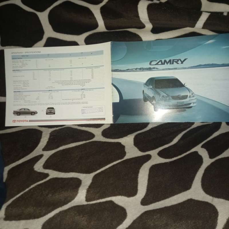 Jual Brosur Toyota Camry Gen 2 Di Seller Owl Store - Cengkareng Timur ...