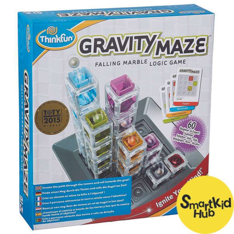 Jual Thinkfun Gravity Maze Marble Run Stem Toy For 8+ Toy Of The Year ...