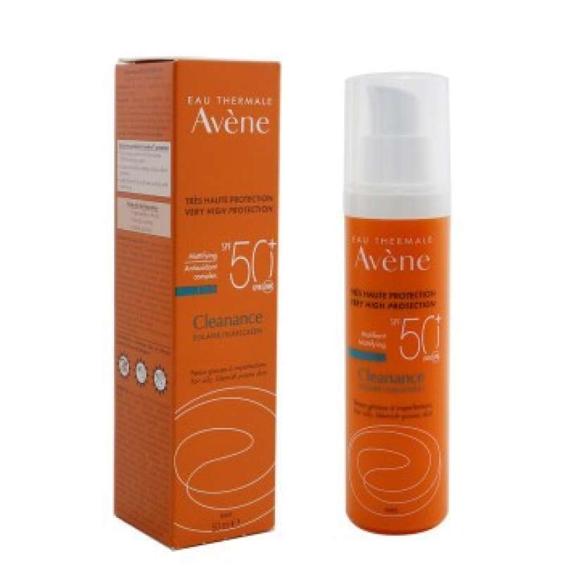 Promo Eau Thermale Avene Cleanance Sunscreen Spf 50+ 50 Ml Diskon 33% ...
