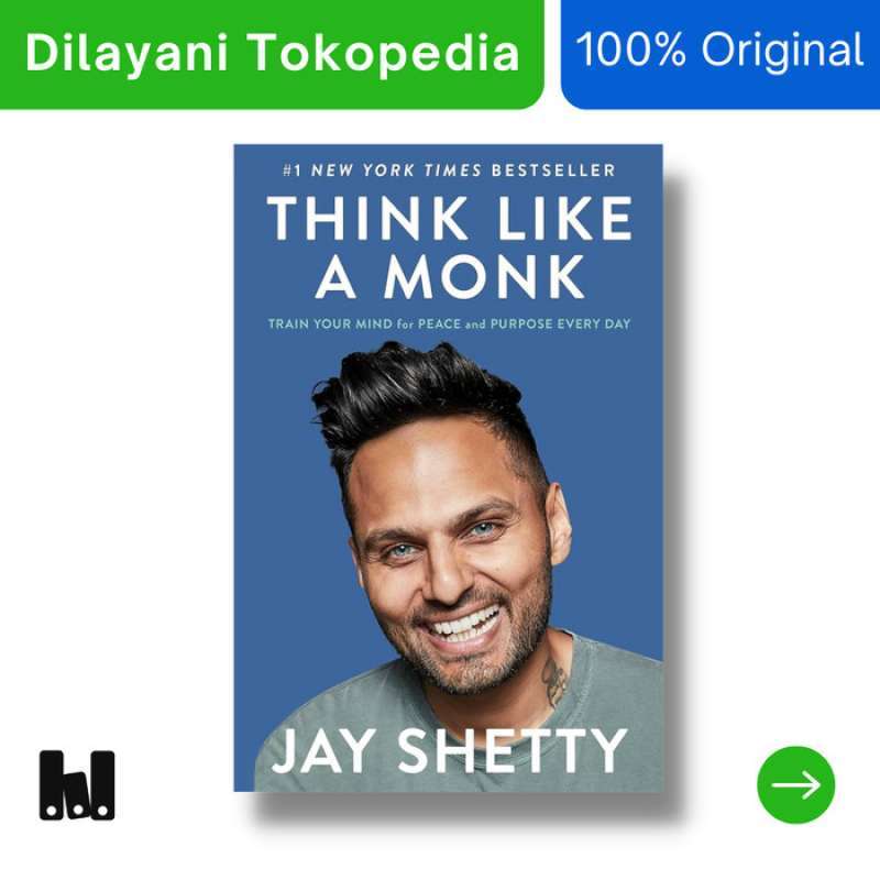 Jual Buku Self Help Import Think Like A Monk Original - Jay Shetty Di ... Jual Buku Self Help Import Think Like A Monk Original - Jay Shetty Di ...