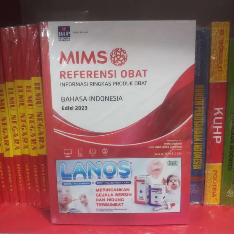 Jual Buku Mims Referensi Obat Edisi Bahasa Indonesia Volume 23 Tahun ...