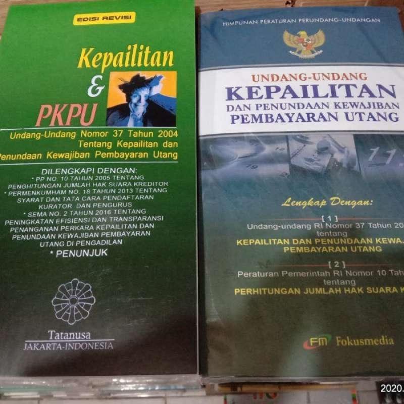 Jual Buku Undang Undang Kepailitan Edisi Terlengkap Di Seller Owl Store - Cengkareng Timur, Kota ...