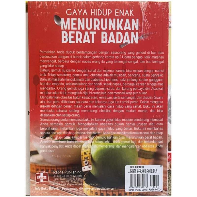 Jual Buku Gaya Hidup Enak Menurunkan Berat Badan - Dr Hans Tandra Di Seller Noelle - Cengkareng ...