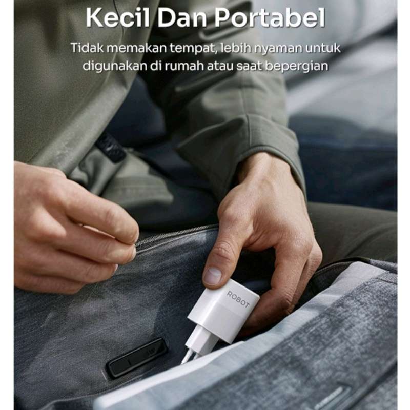 Jual Robot Rt-f7 Kabel Charger iPhone Fast Charging 20w Pd Type C To ...