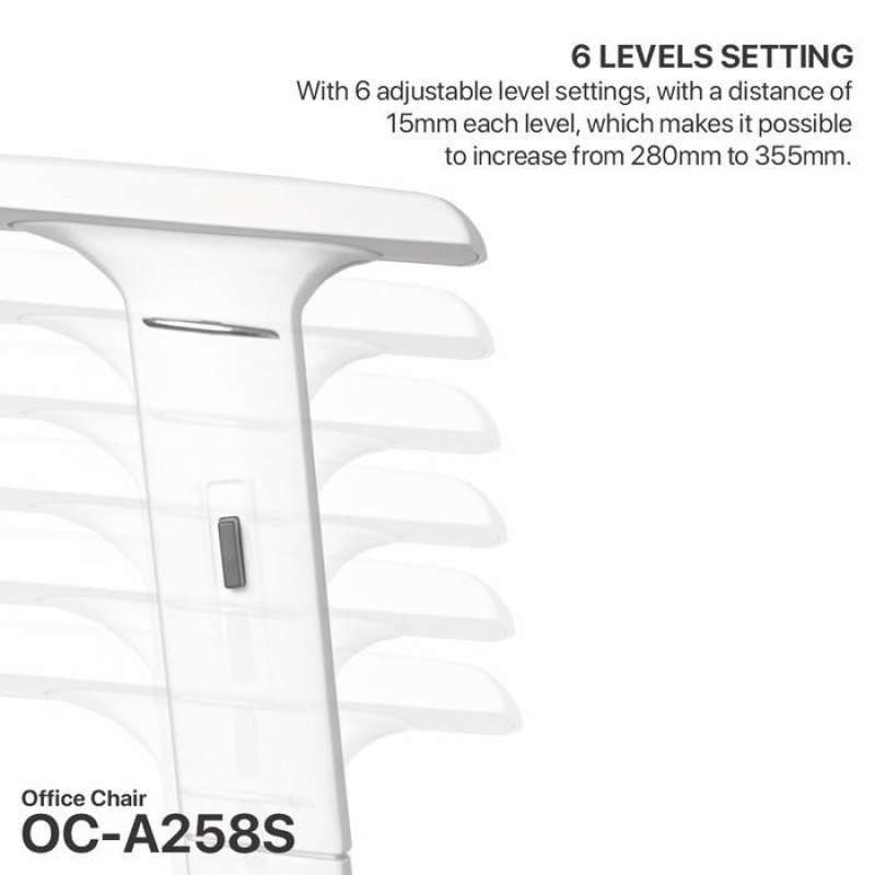 Jual Kursi Fantech Oca258s Office Chair White Di Seller Blessing ...