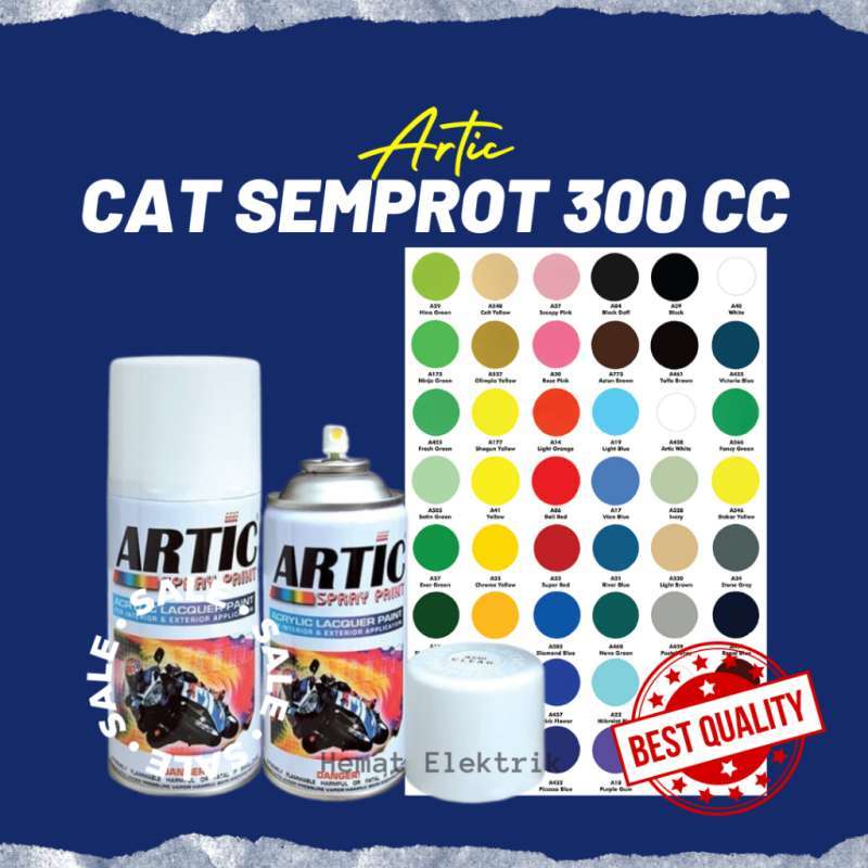 Jual Pilox Cat Semprot Pilok Artic Warna Standard 300 Cc Cat Kayu Dan Plastik Tahan Panas Anti