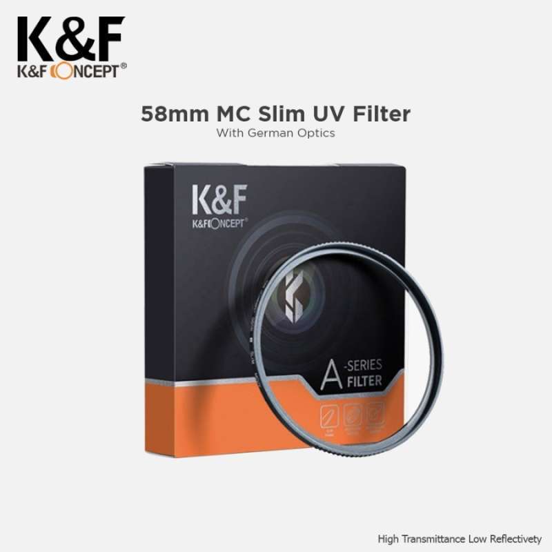 Jual K&f Knf Concept 58mm Filter Slim Uv Filter Multi Coating + German ...