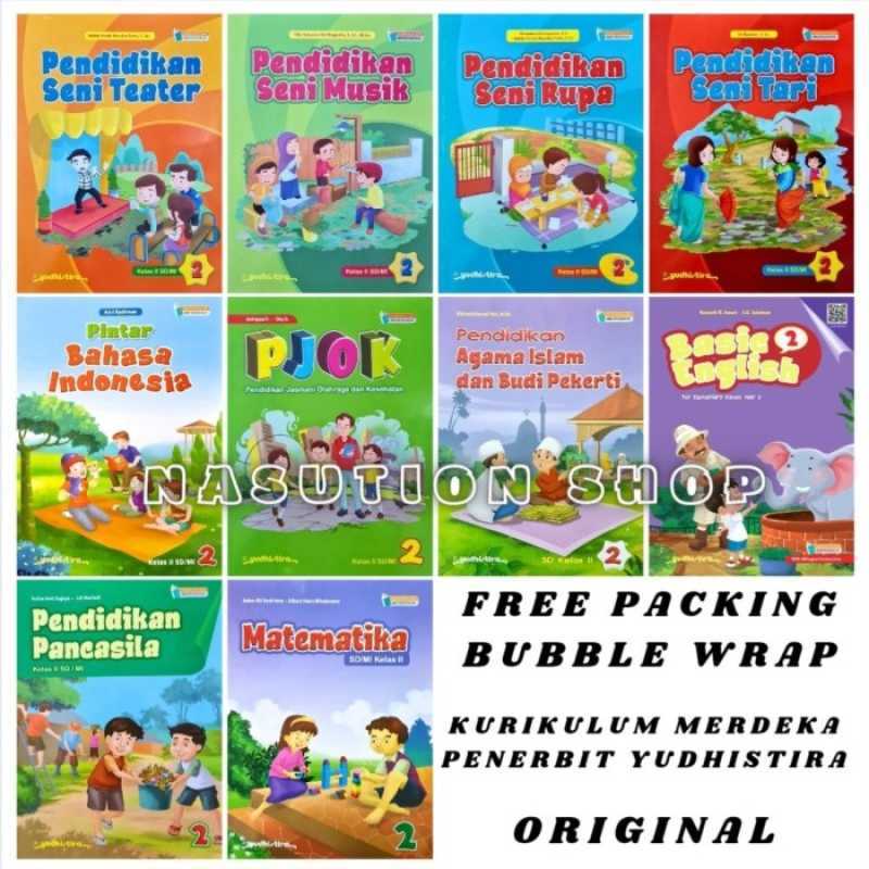 Jual Buku Pelajaran Kelas 2 Sd/mi Kurikulum Merdeka Penerbit Yudhistira ...