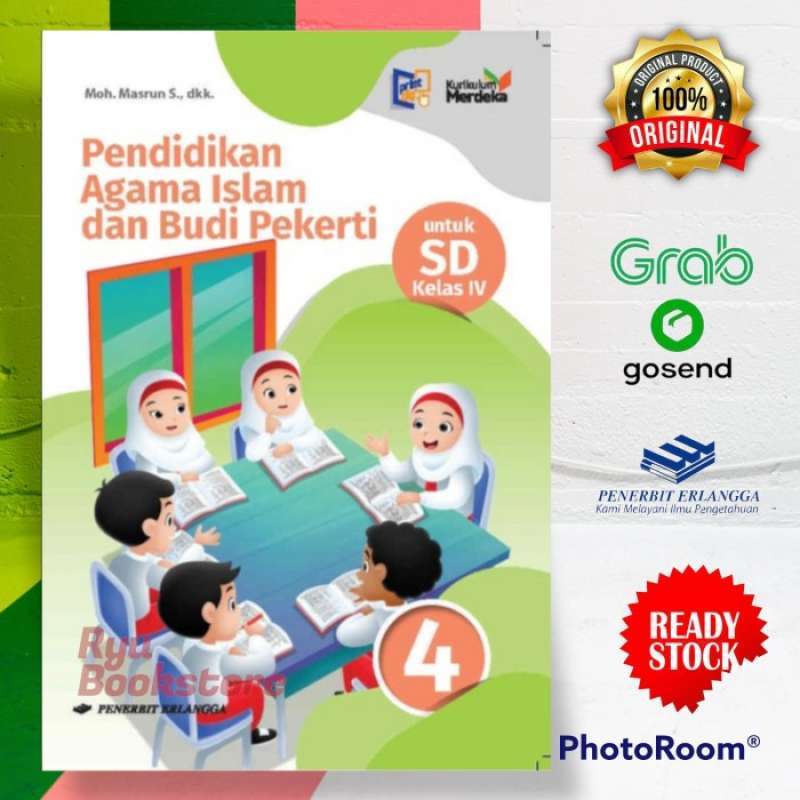 Jual Pendidikan Agama Islam Kelas 4 Sd/mi Kurikulum Merdeka - Erlangga Di Seller Noelle ...