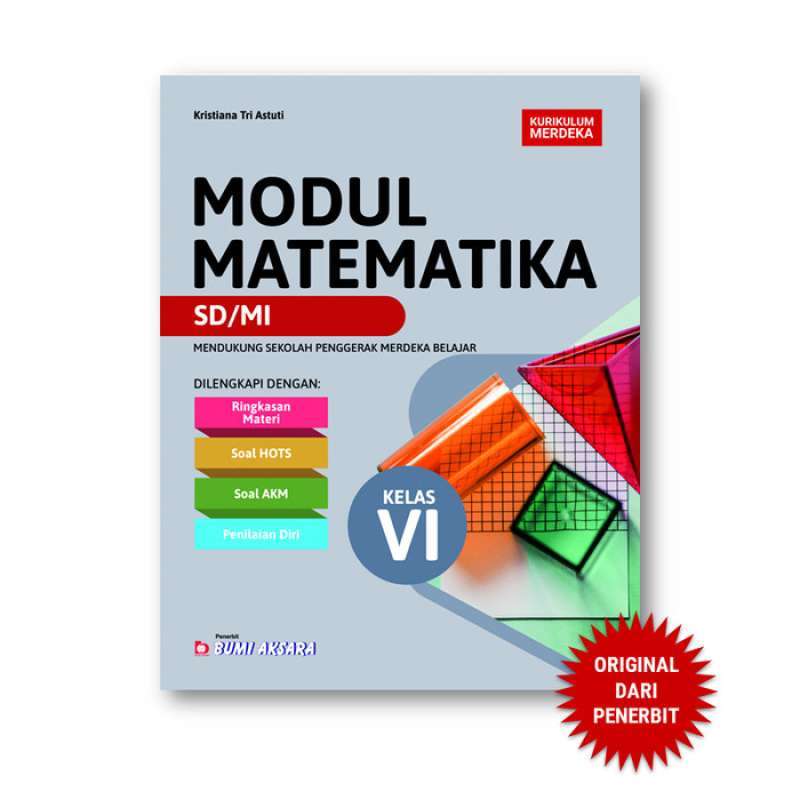 Jual Modul Matematika Kelas Vi Sd Mi Kurikulum Merdeka Di Seller Noelle ...