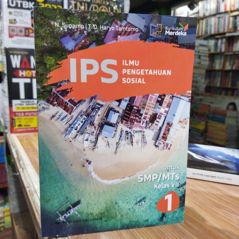 Jual Buku Ips Kelas 7 Kurikulum Merdeka Penerbit Erlangga Di Seller ...