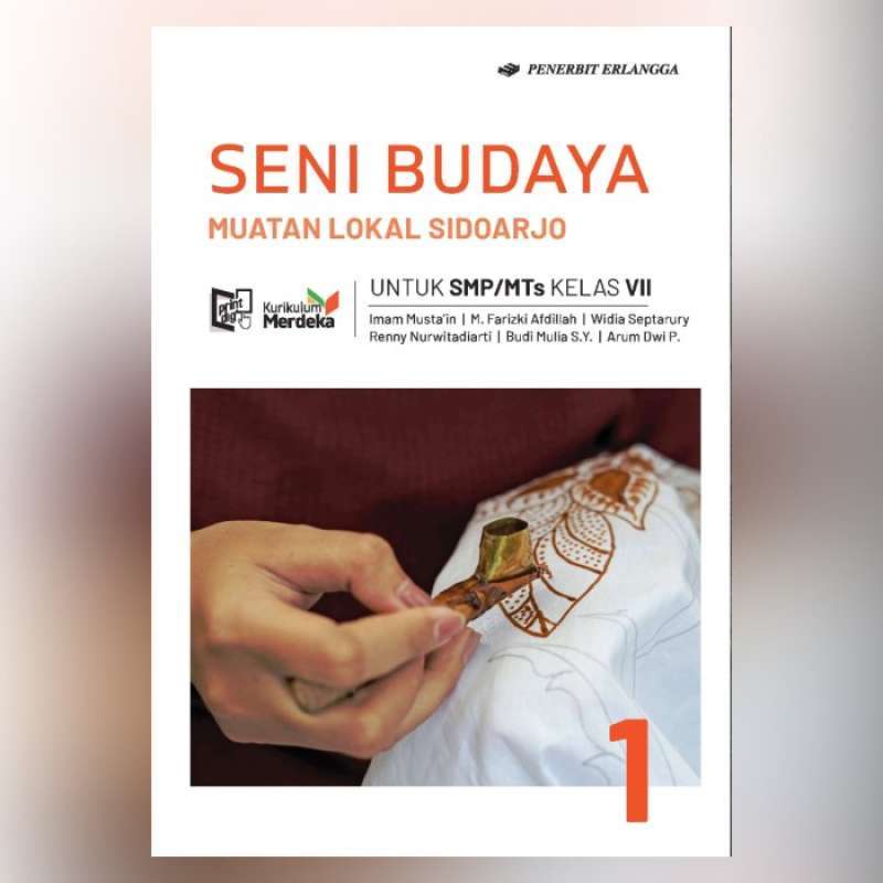 Jual Buku Seni Budaya Smp/mts Kelas 7 (vii) Kurikulum Merdeka Erlangga Di Seller Noelle ...