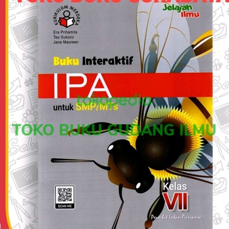 Jual Buku Interaktif Ipa Kelas Vii, 7 Smp Kurikulum Merdeka Belajar Intan Di Seller Noelle ...