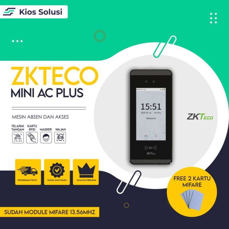 Promo Mesin Absen | Akses Kontrol | Mini Ac Plus | Rfid Mifare | Absen ...