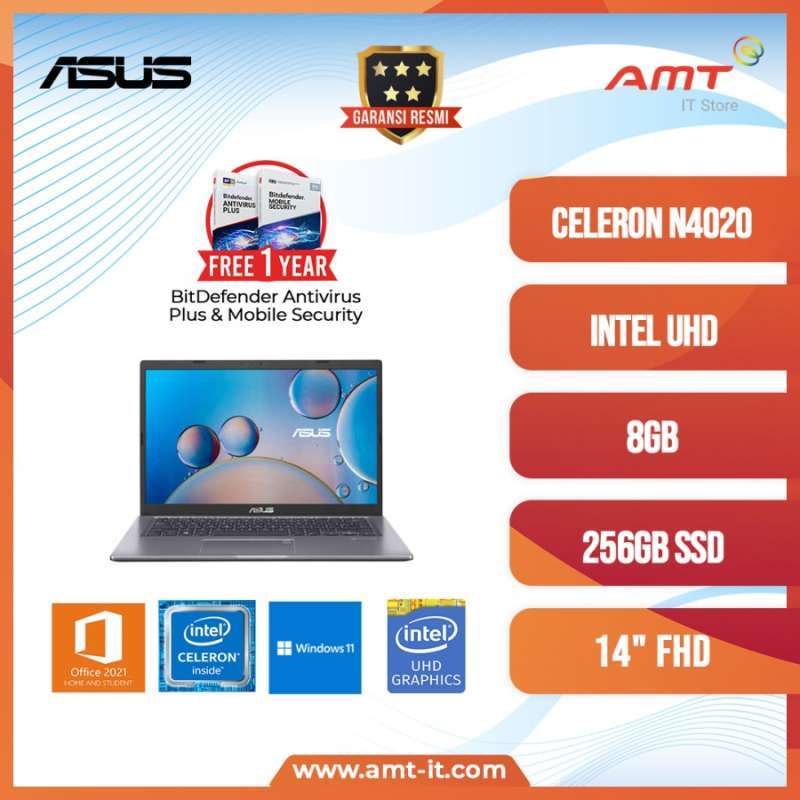 Promo Asus Vivobook 14 A416mao-fhd427 Celeron N4020 8gb 256gb Ssd W11 ...