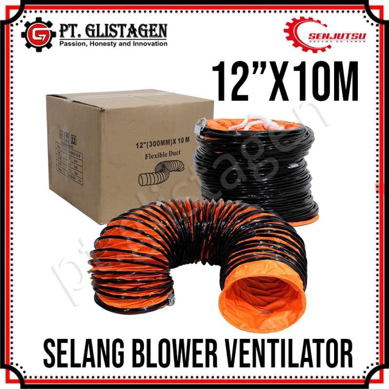 Jual Selang Portable Ventilator Flexible Hose Exhaust Blower 12 Inch X ...