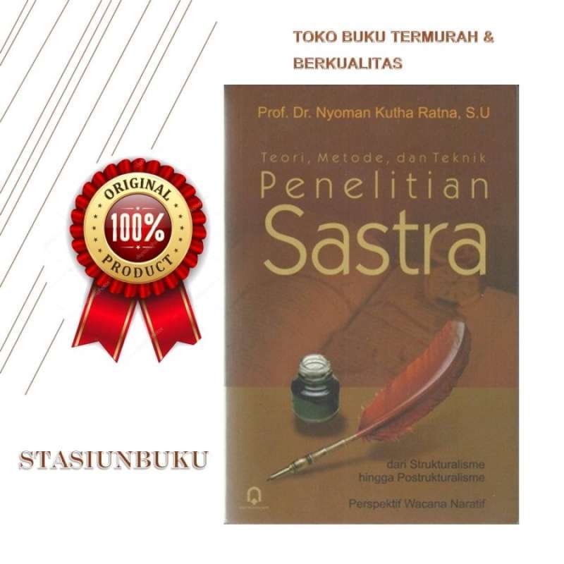 Jual Buku Teori Metode, & Teknik Penelitian Sastra / Nyoman Kutha Ratna ...