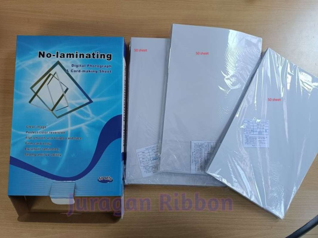 Jual Kertas Pvc Instant Id Card Inkjet A4 Putih Tebal 0,76mm High ...