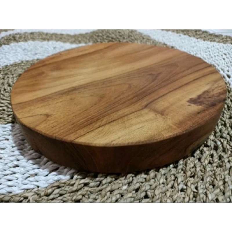 Jual Kayu Jati Bulat Diameter 30 Cm / Telenan Jati Bulat Di Seller Shin ...