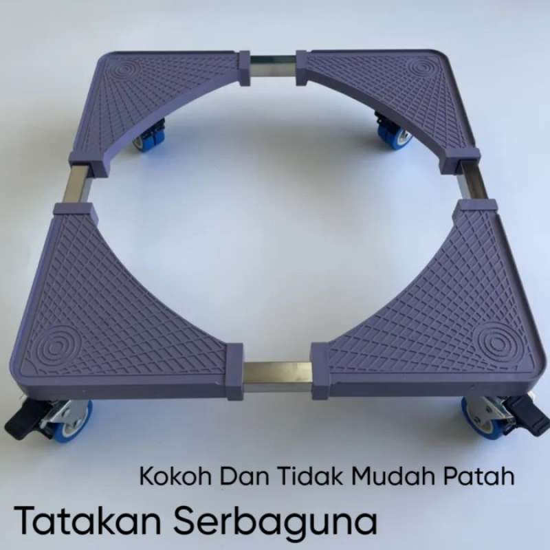 Jual Tatakan Alas Rak Tabung Gas Roda Besi Elpiji Galon Dispenser Pot ...