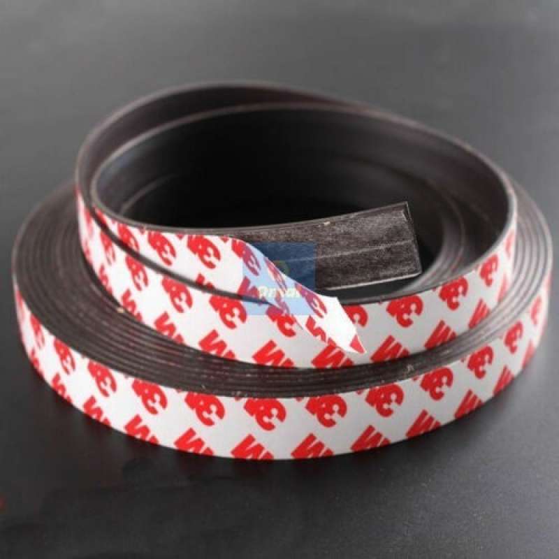 Jual |newbest| Magnet Strip 3m 1cm X 100cm Stiker Dobel Tape Tempelan ...