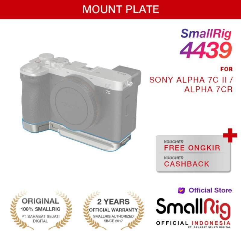 Jual Smallrig Bottom Mount Plate For Sony Alpha 7c Ii / Alpha 7cr ...