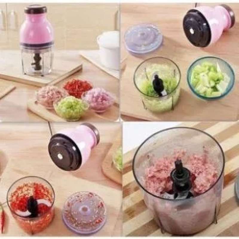 Jual Blender Kapsul Multifungsi 450ml Qme/chopper Blender Daging Buah ...