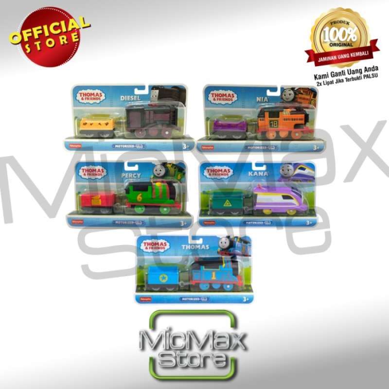 Promo Thomas & Friends Track Master Fisher Price Motzed Engine Hfx93 ...